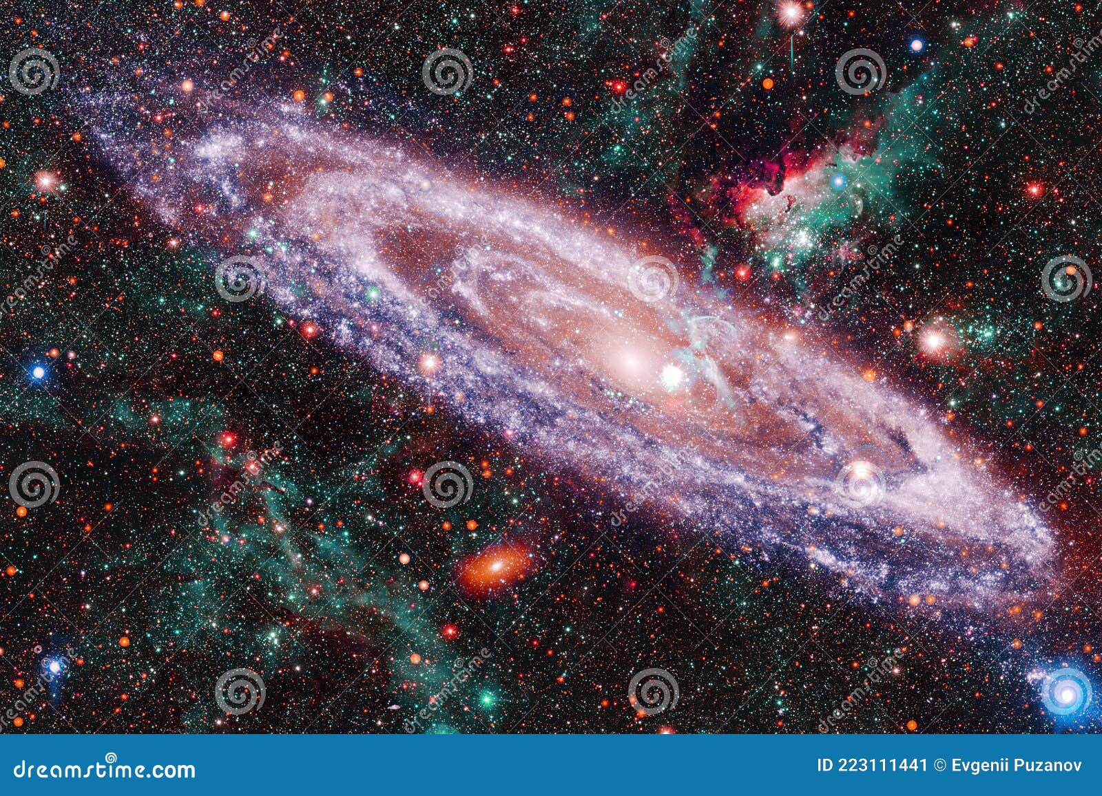 Outer Space. Elements of this Image Furnished by NASA Stock ...
