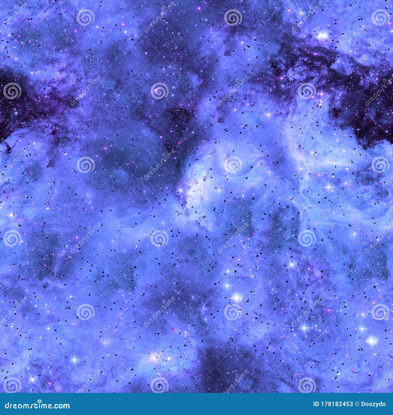 Outer Space Seamless Pattern. Violet Abstract Stock Image - Image of ...