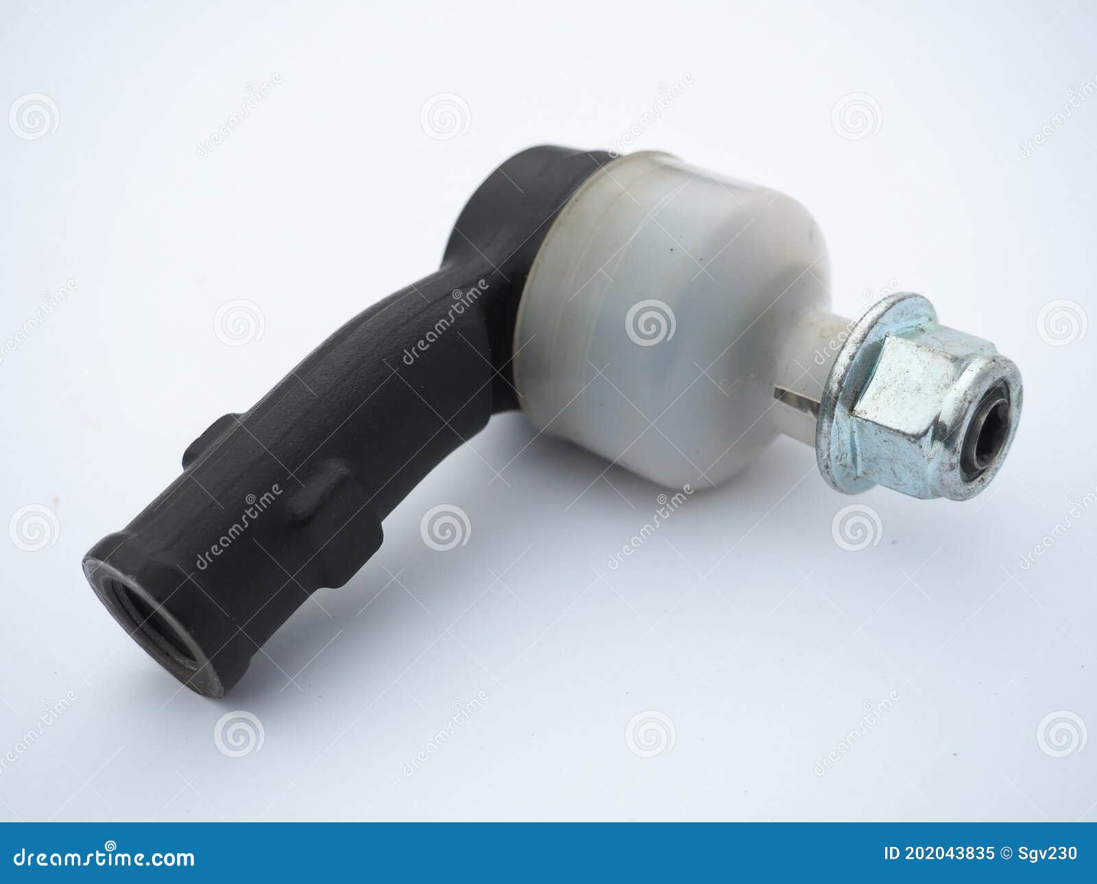 Outer Tie Rod End. Car Spare Parts Stock Image - Image of component ...