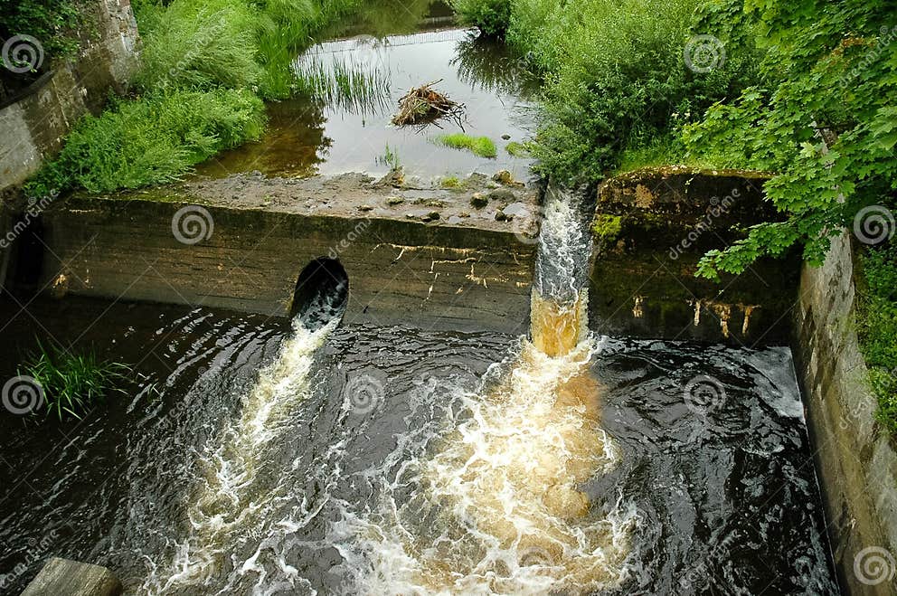 Outfall stock image. Image of resource, waste, industry - 23010047