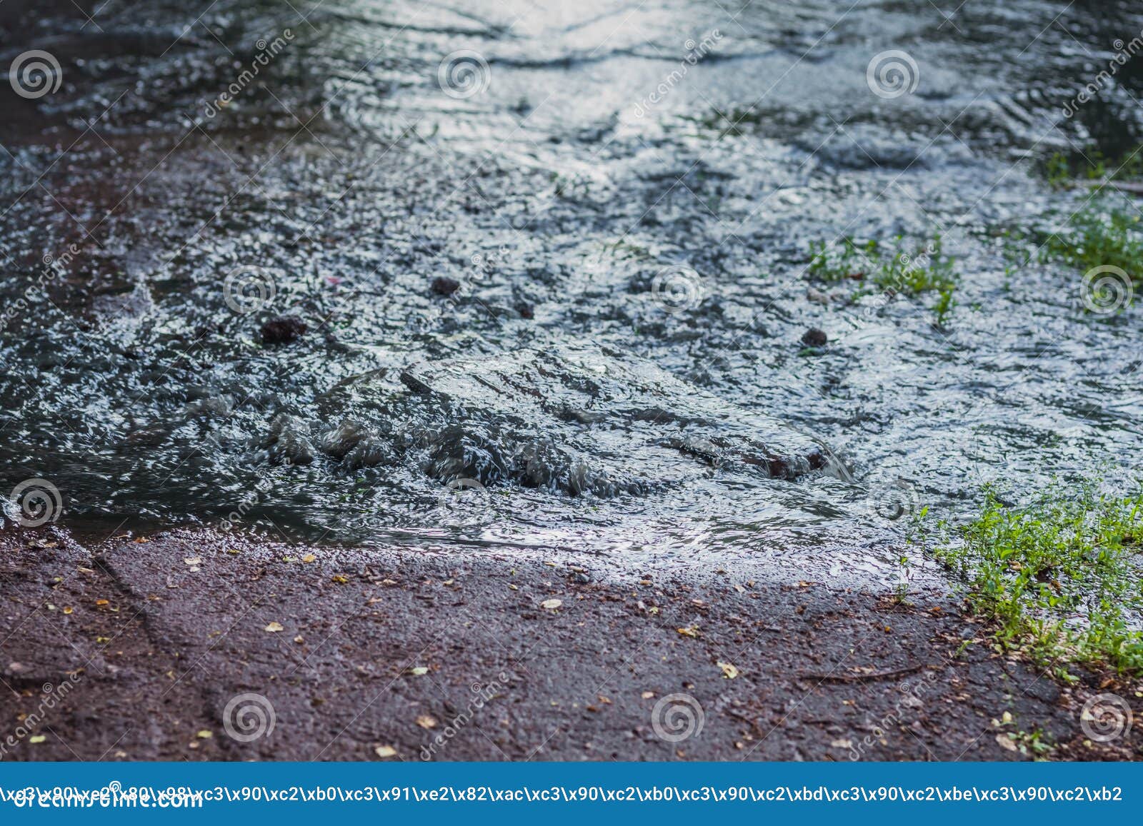 Outflow of Water from a Well. Breakthrough of the Water Supply System ...