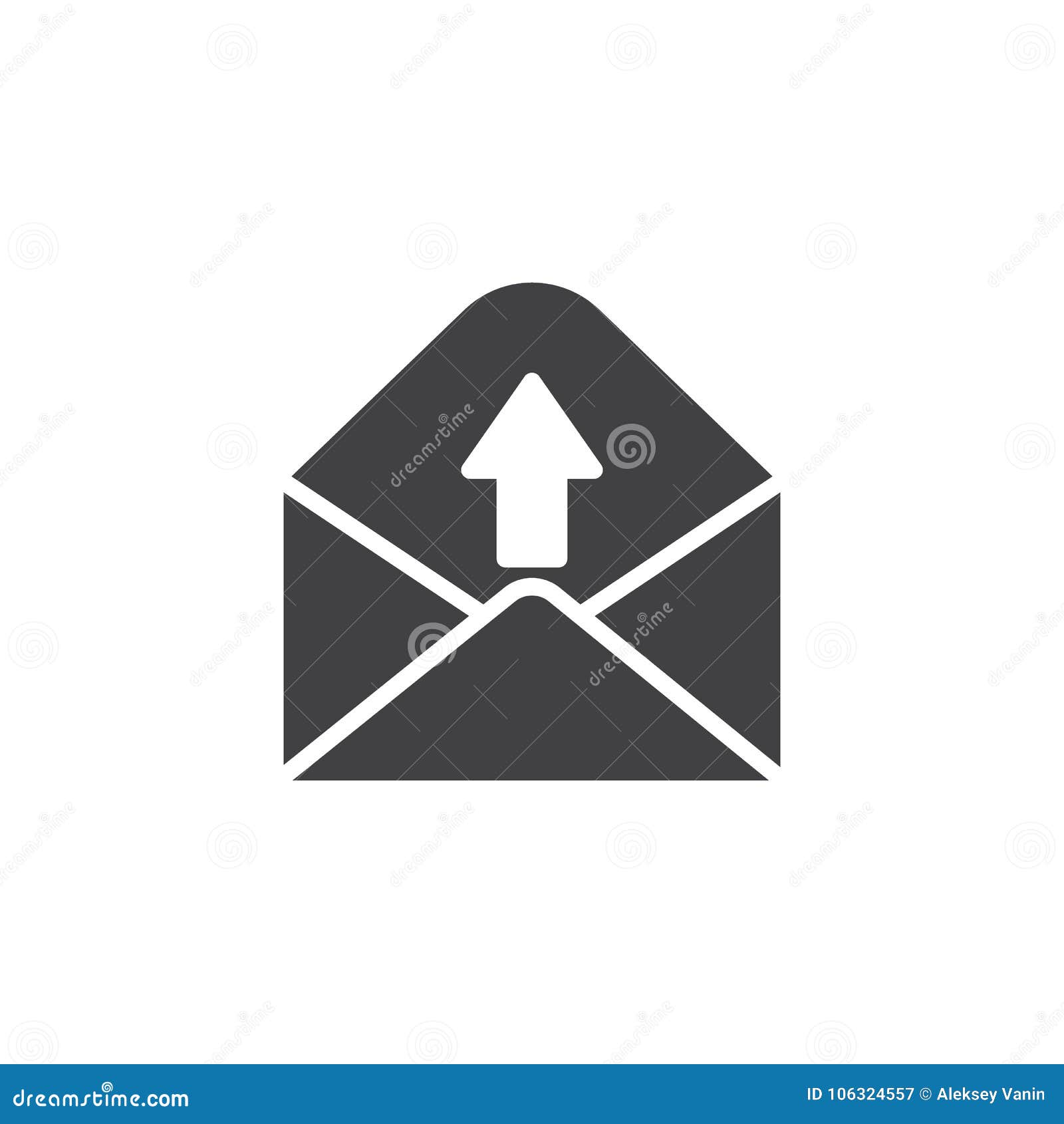 Outgoing Message Icon Vector | CartoonDealer.com #106324557