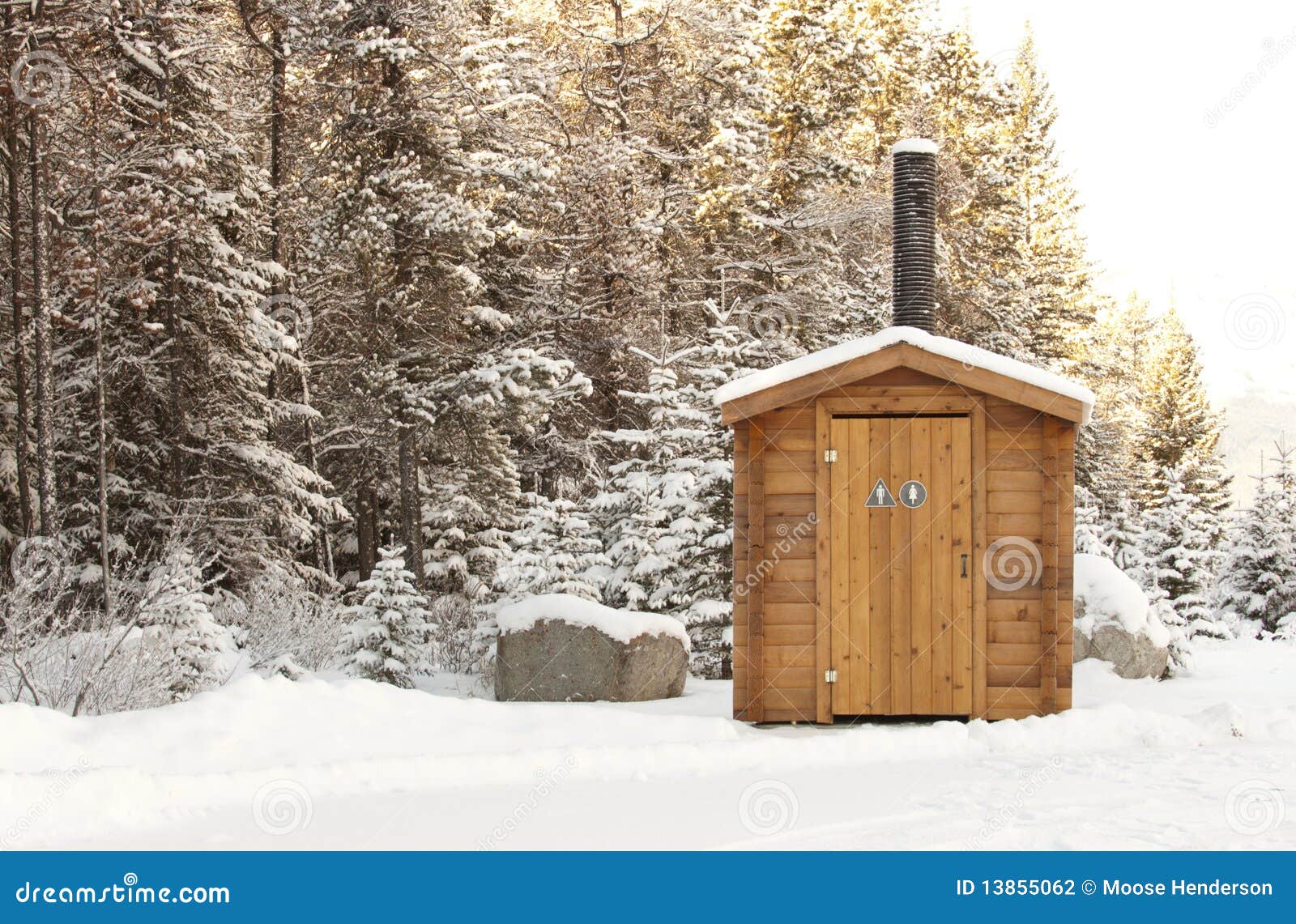 Outhouse stock photo. Image of park, house, jasper, national - 13855062