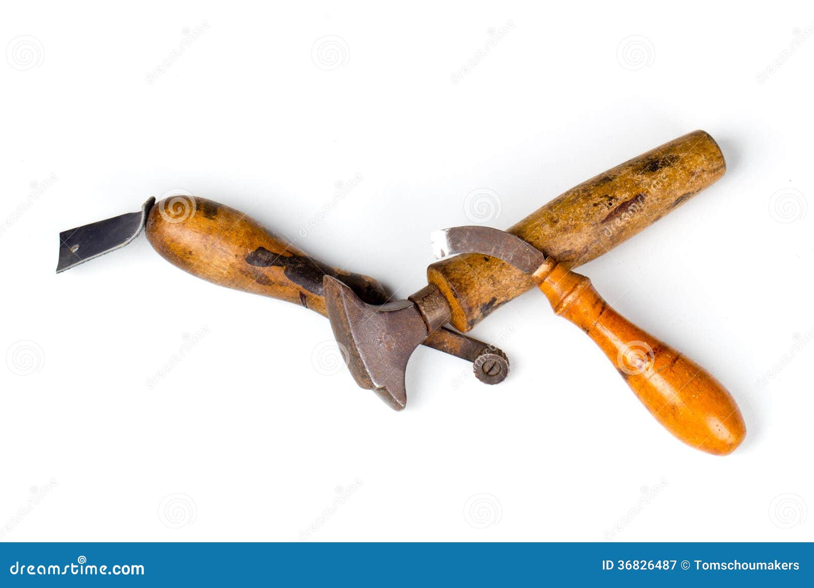 Outils de cordonnier image stock. Image du patrimoine - 36826487