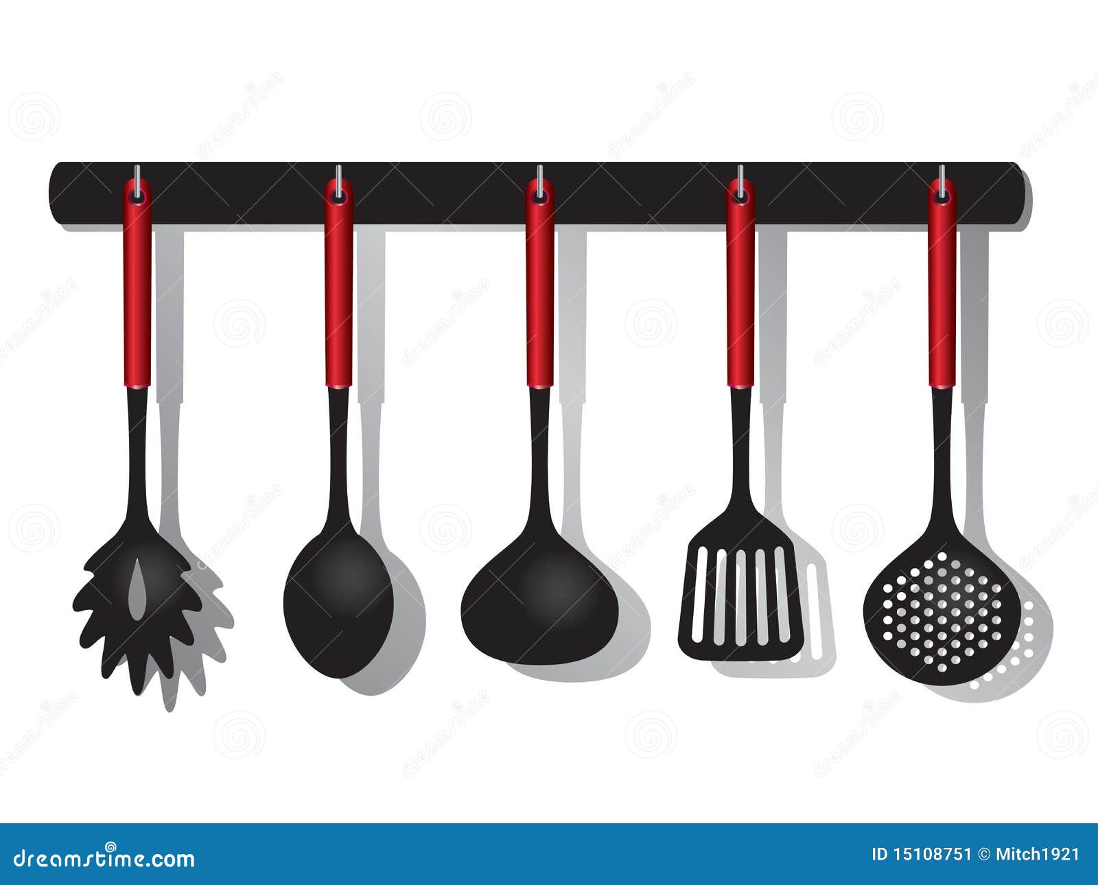 Outils de cuisine illustration de vecteur. Illustration du instrument ...