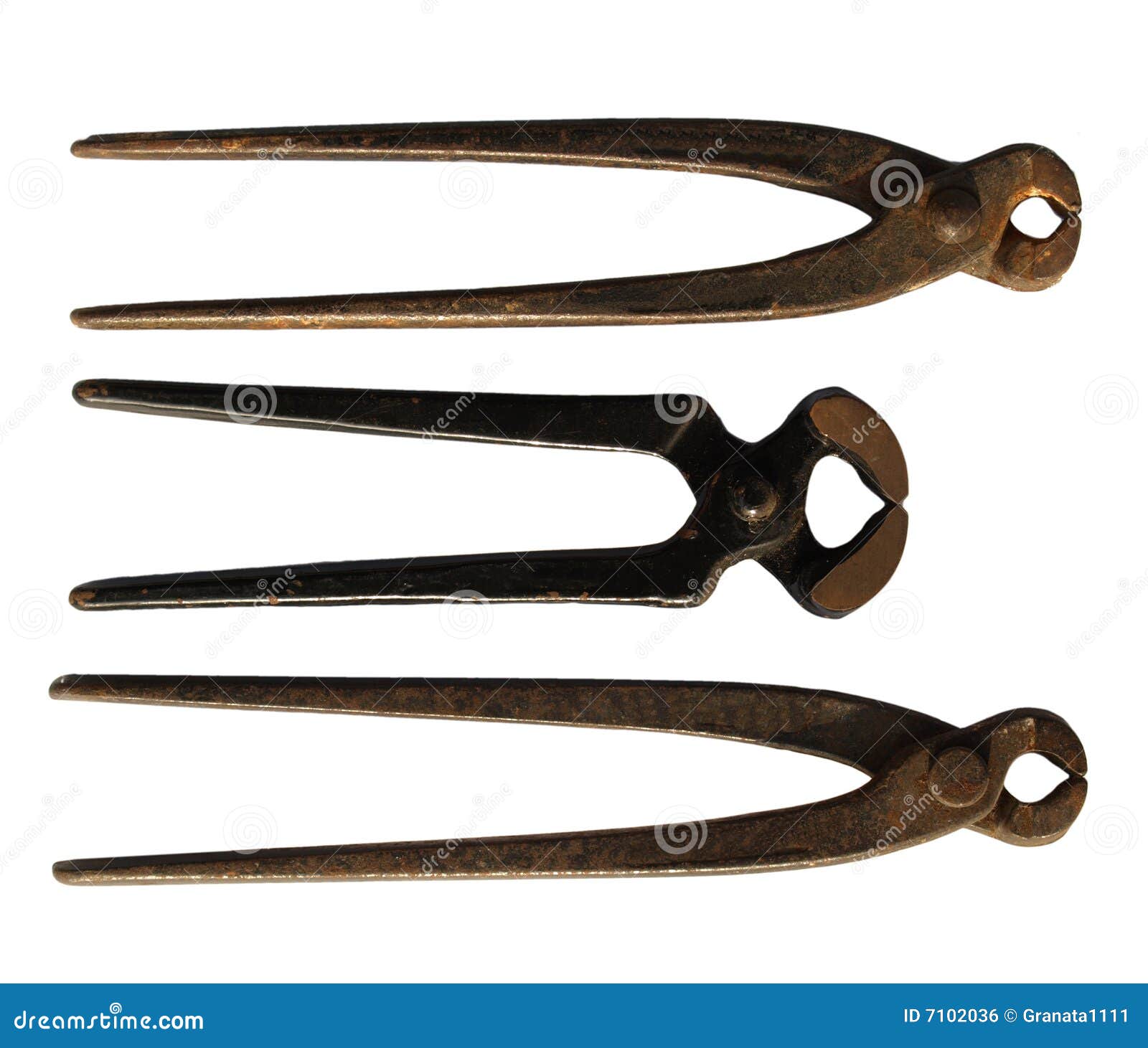Outils de pinces de pince photo stock. Image of matériel - 7102036