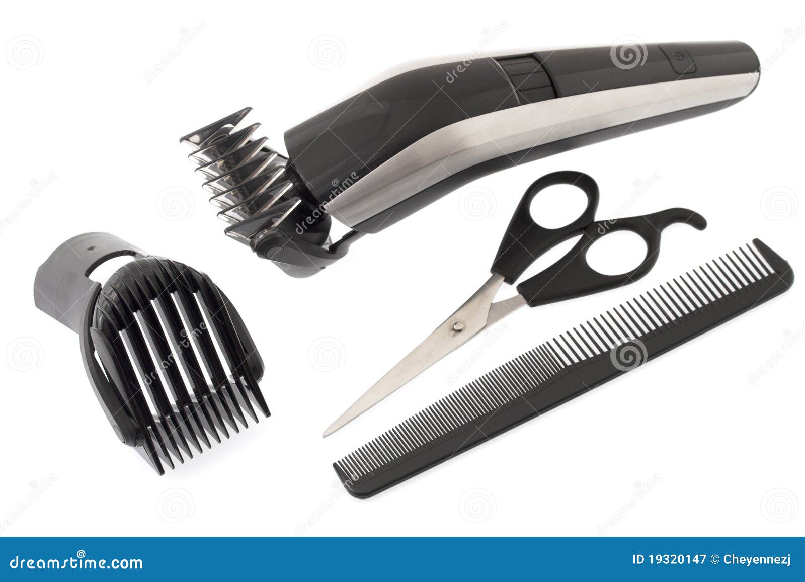 Outils De Travail De Coiffeur Image stock - Image du machine, produit ...