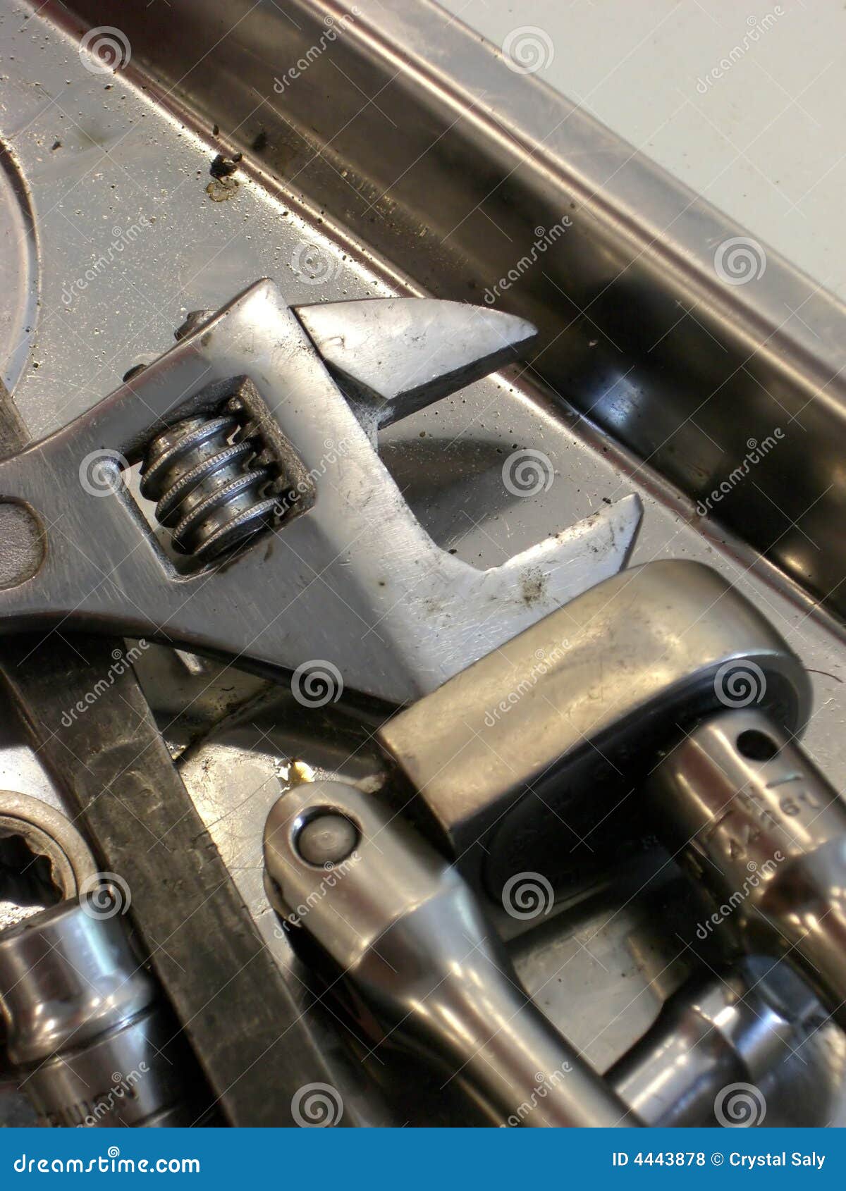 Outils types de mécanicien photo stock. Image du rupture - 4443878