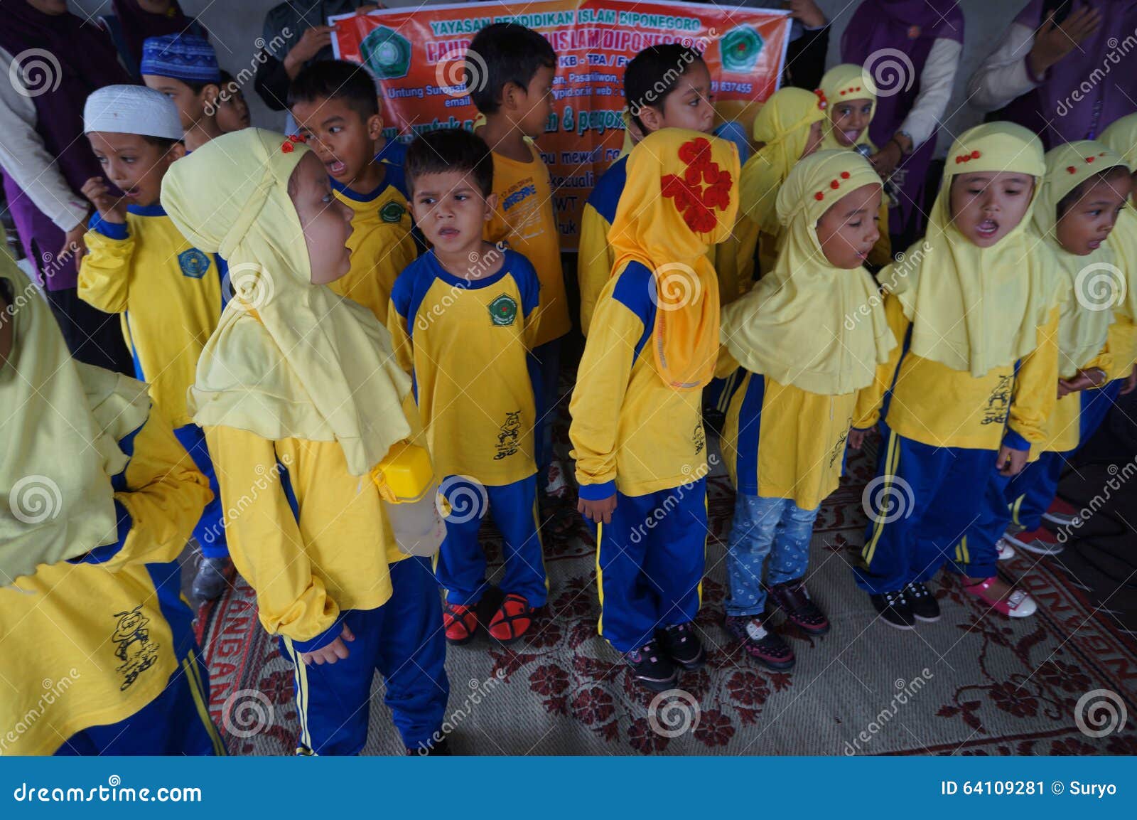 Outing class editorial photo. Image of indonesia, java - 64109281