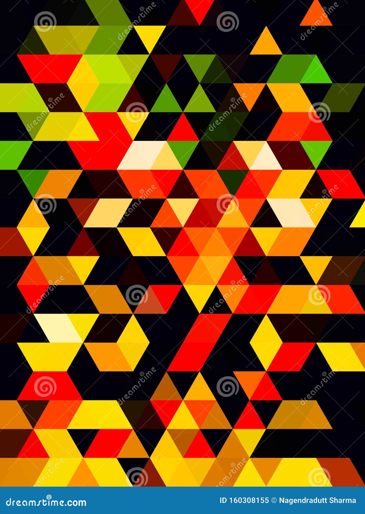 An Outlandish Cute Graphical Design of Colorful Pattern of Squares ...