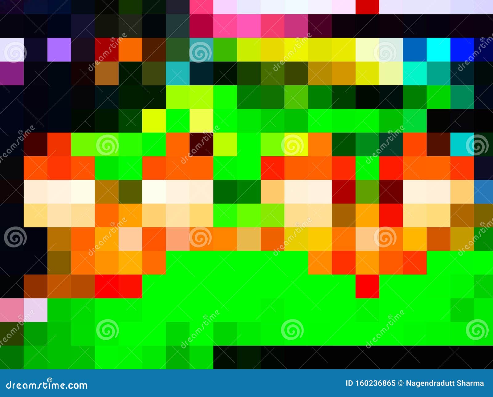 An Outlandish Lovely Illustration Of Graphical Design Of Squares And ...