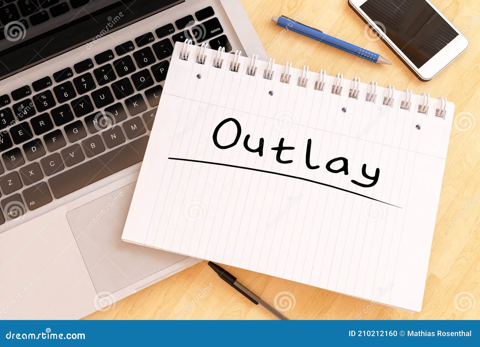 Outlay stock illustration. Illustration of management - 210212160