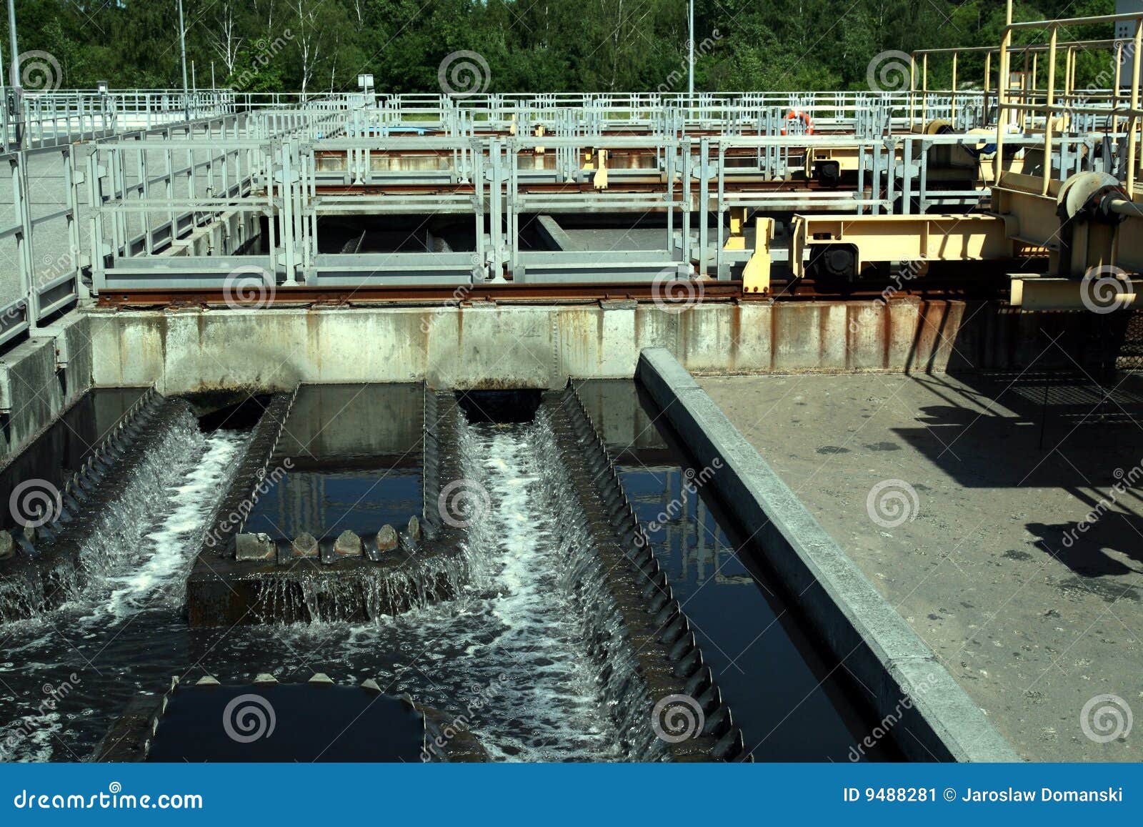 Outlet stock image. Image of aeration, separation, sludge - 9488281