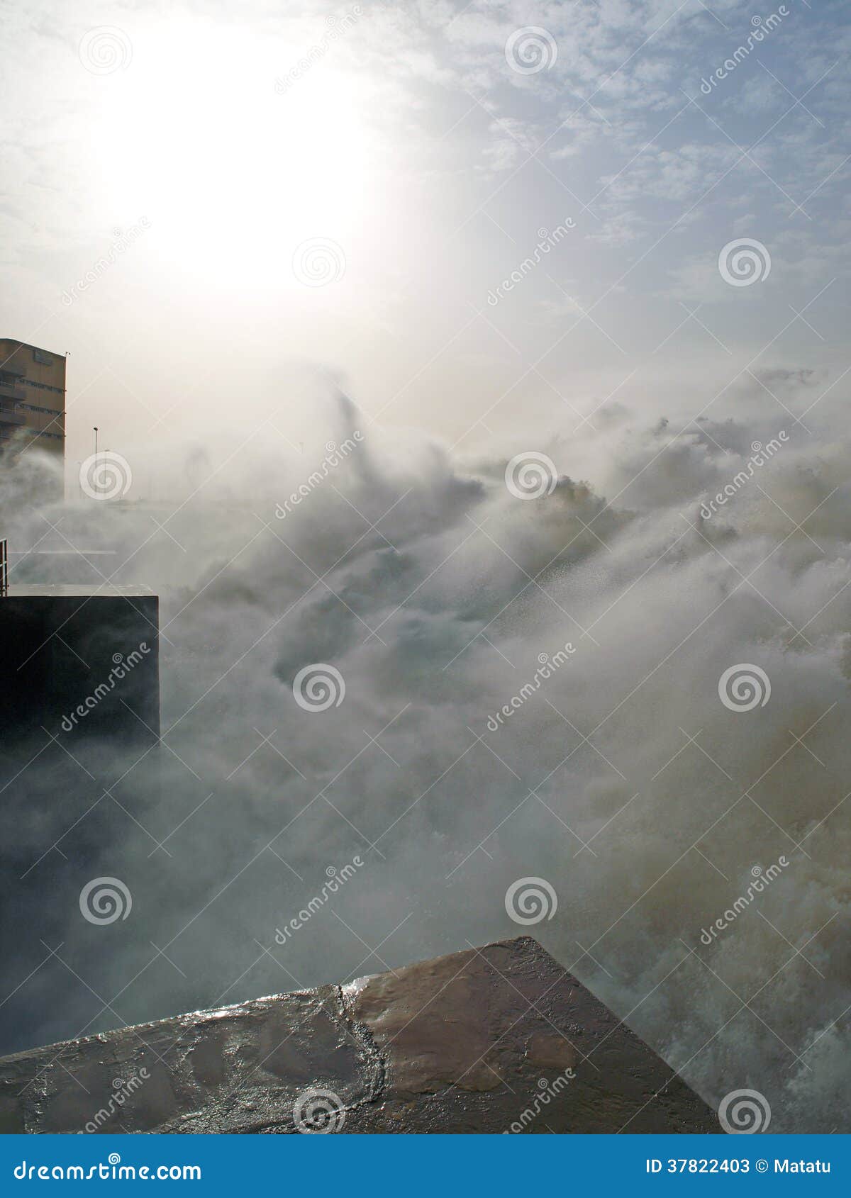 The Outlet of the Merowe Hydroelectric Power Station Stock Image ...