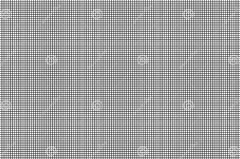 Outline Black Grid Background. Checkered Abstract Pattern. Chess ...