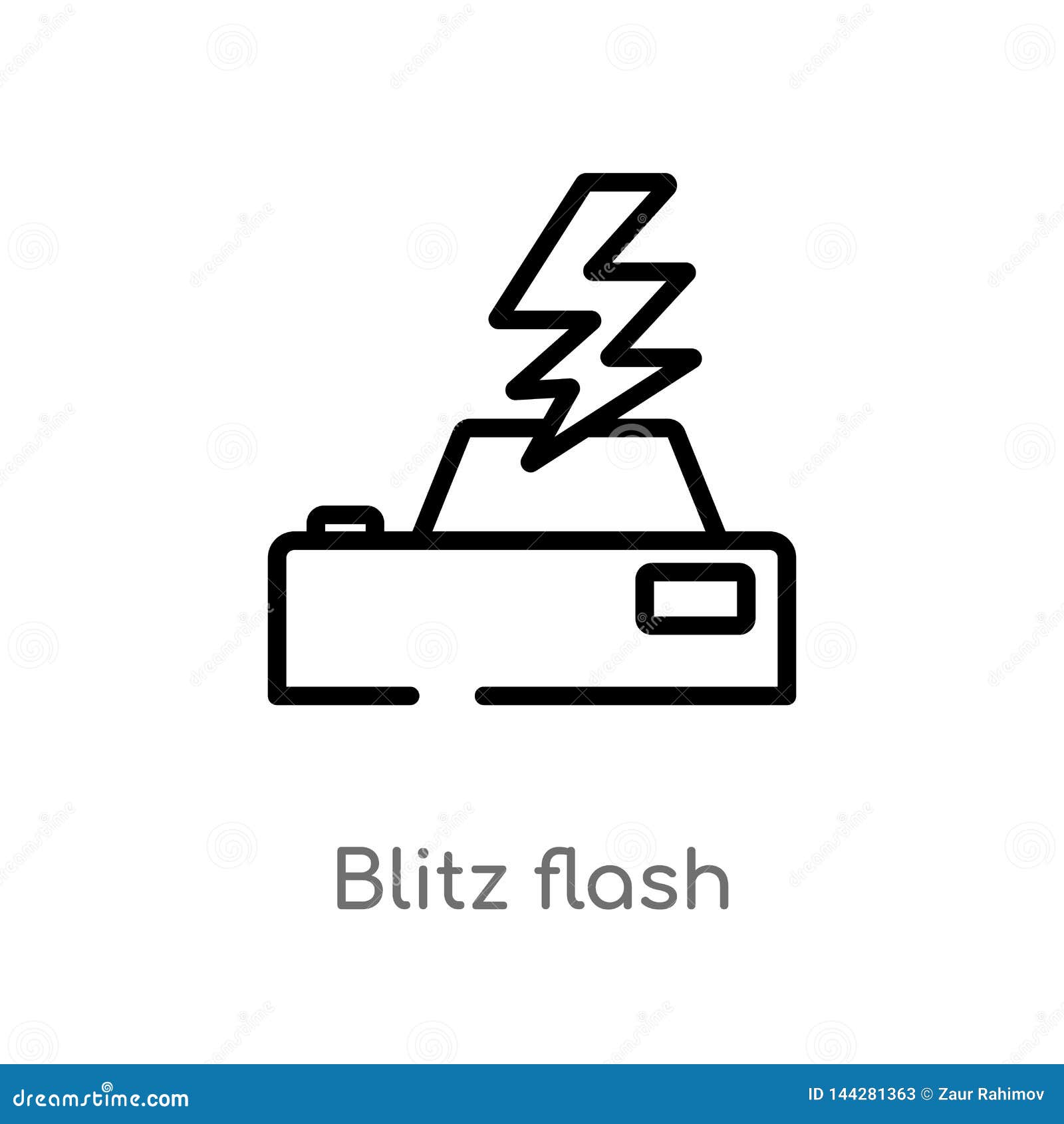 Editable Blitz Text Effect Vector Illustration | CartoonDealer.com ...