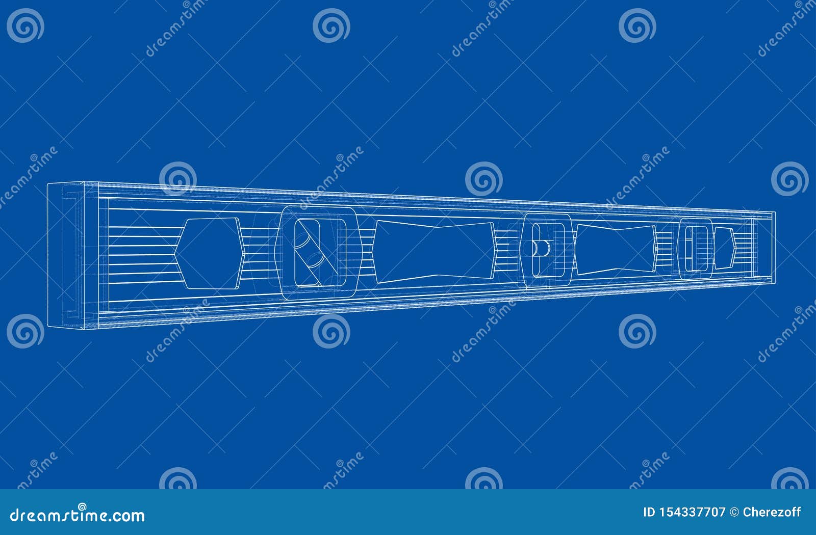 Outline Building Level. Vector Stock Vector - Illustration of level ...