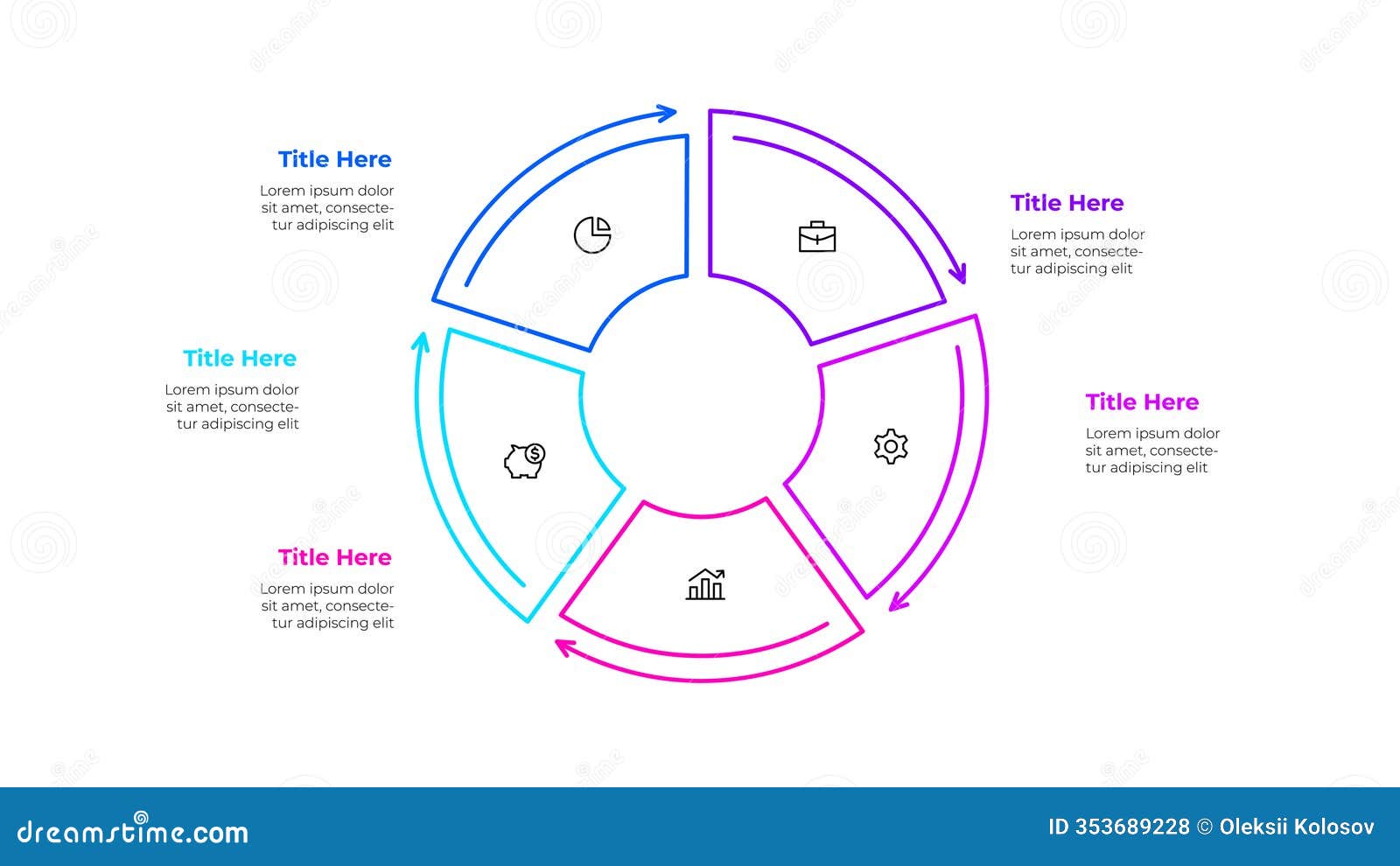 Outline Cycle Diagram Divided Into 7 Sectors. Design Concept Of Three ... Outline Cycle Diagram Divided Into 7 Sectors. Design Concept Of Three ...