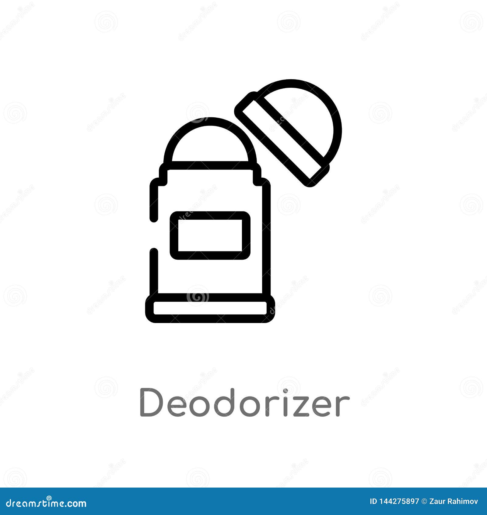 Deodorizer Isolated Icon. Simple Element Illustration From Cleaning ...