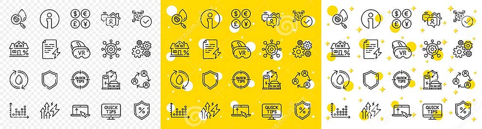 Outline Dot Plot, Web Tutorials and Teamwork Line Icons. for Web App ...