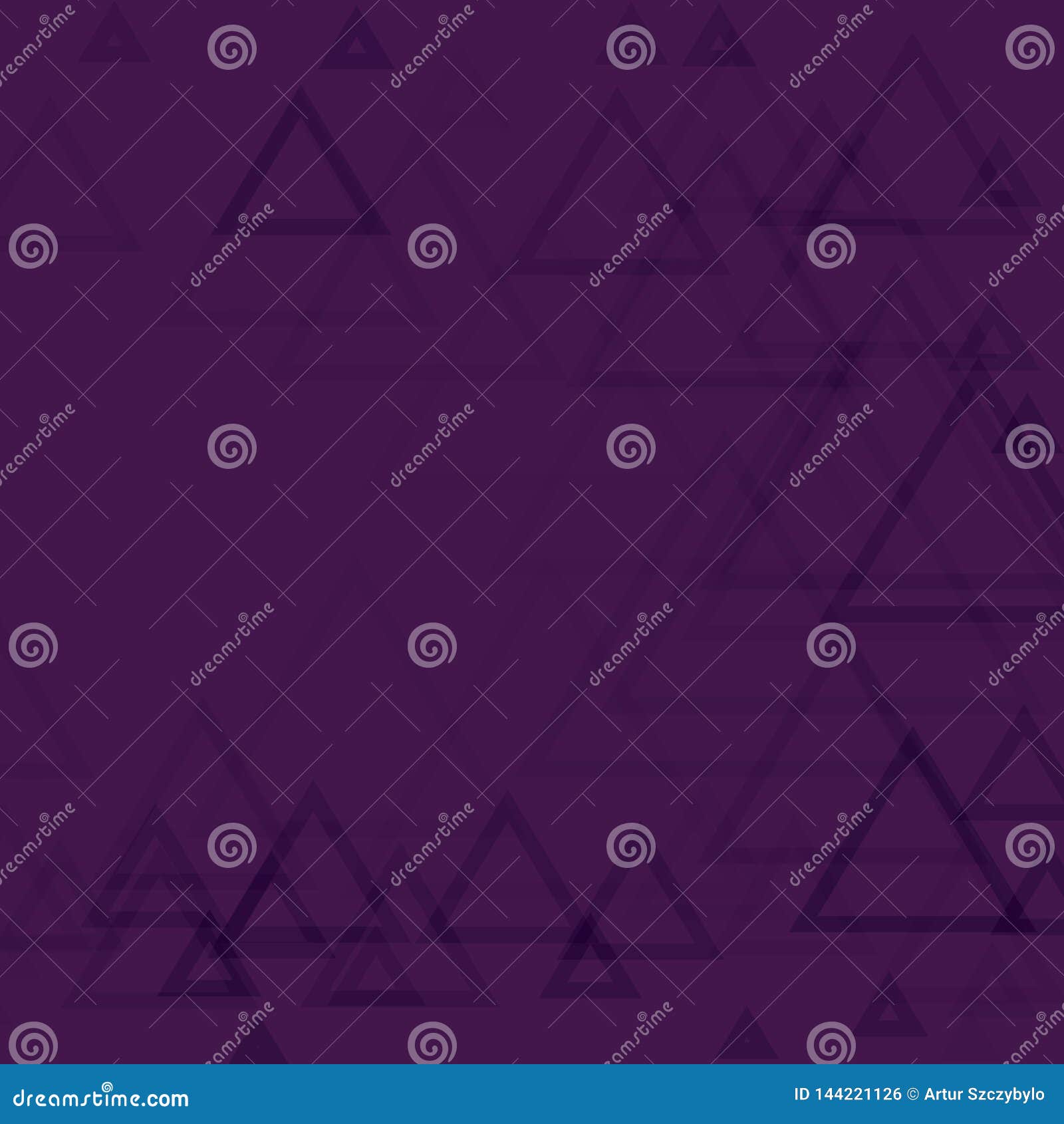 Outline Figure of Triangle in Mesh Pattern in Two Tone Violet. Creative ...