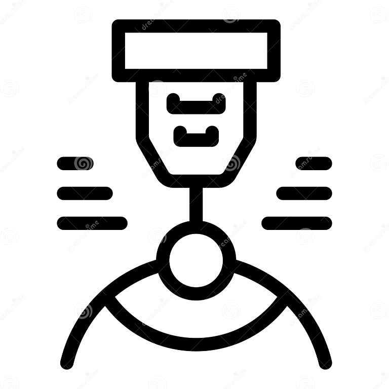 Digital Mind Control System Controlling Human Being Stock Illustration ...