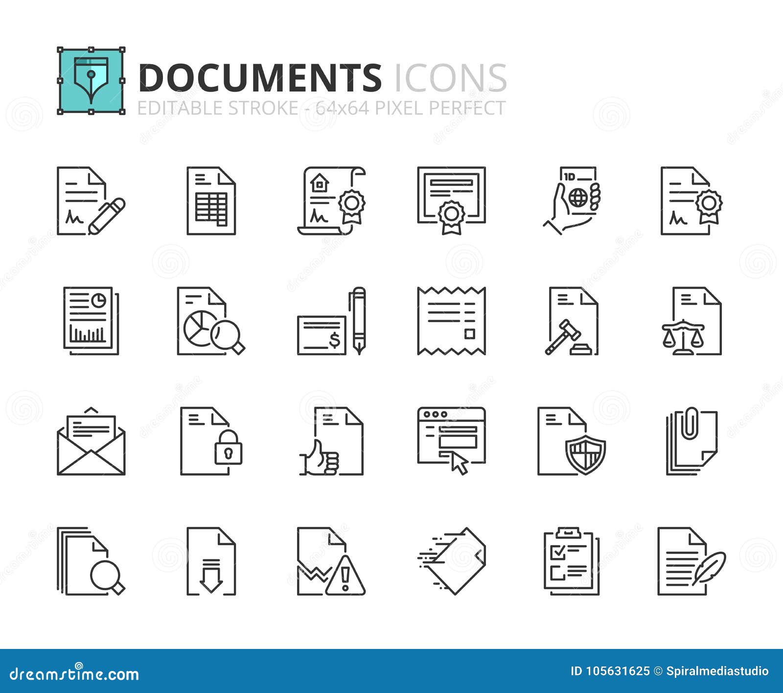 Outline Icons For Emoticon Emojis. Vector Illustration | CartoonDealer ...