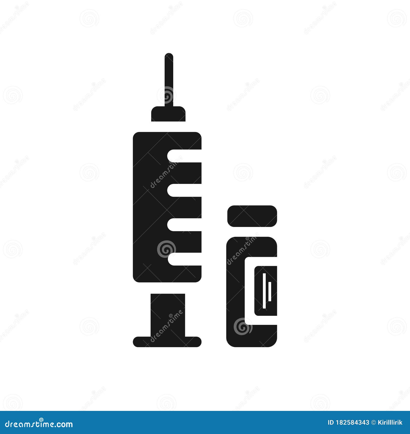 Outline Injection Vector Icon. Injection Illustration for Web, Mobile ...