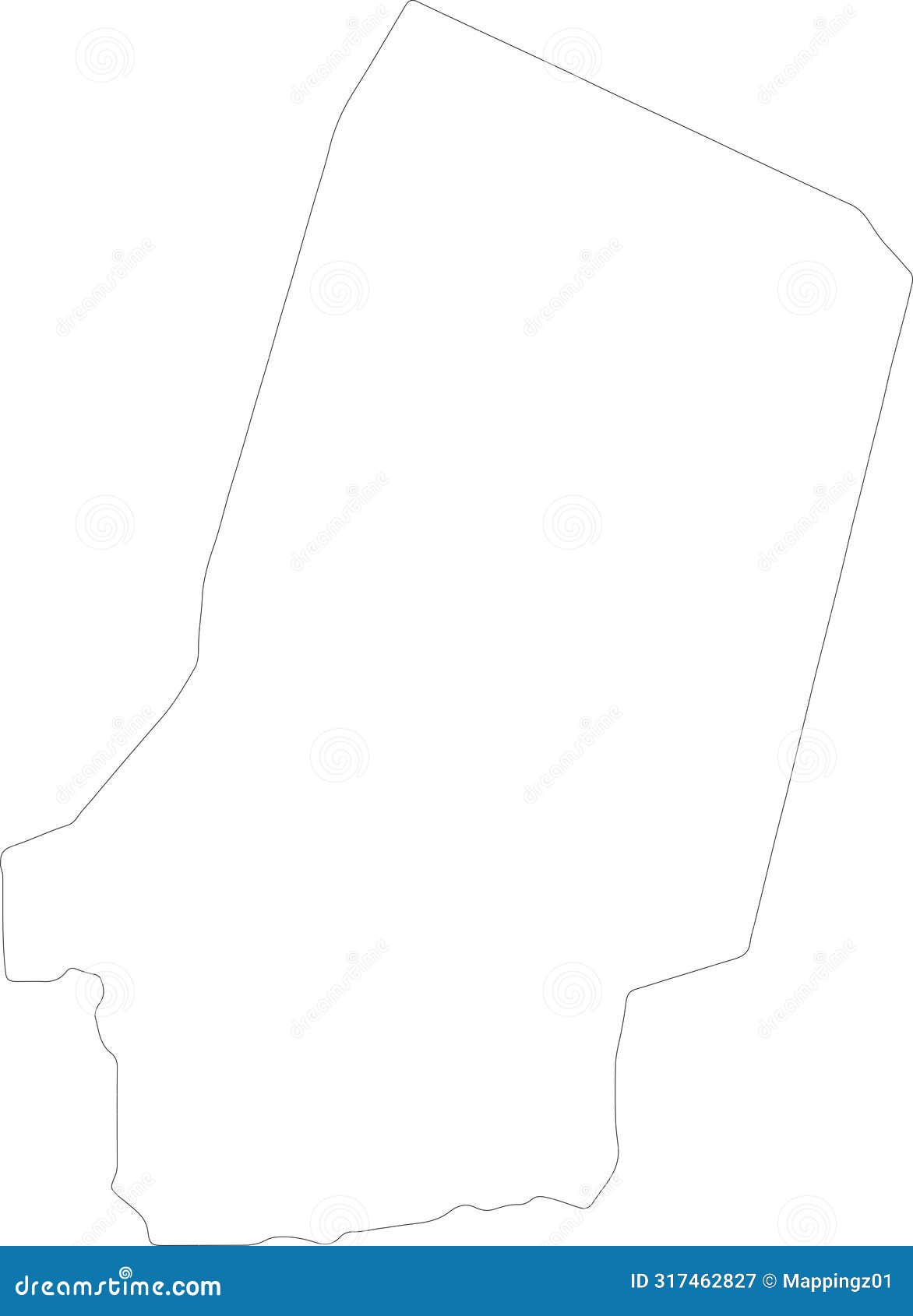 Barh El Gazel Chad Outline Map Stock Illustration - Illustration of ... Barh El Gazel Chad Outline Map Stock Illustration - Illustration of ...