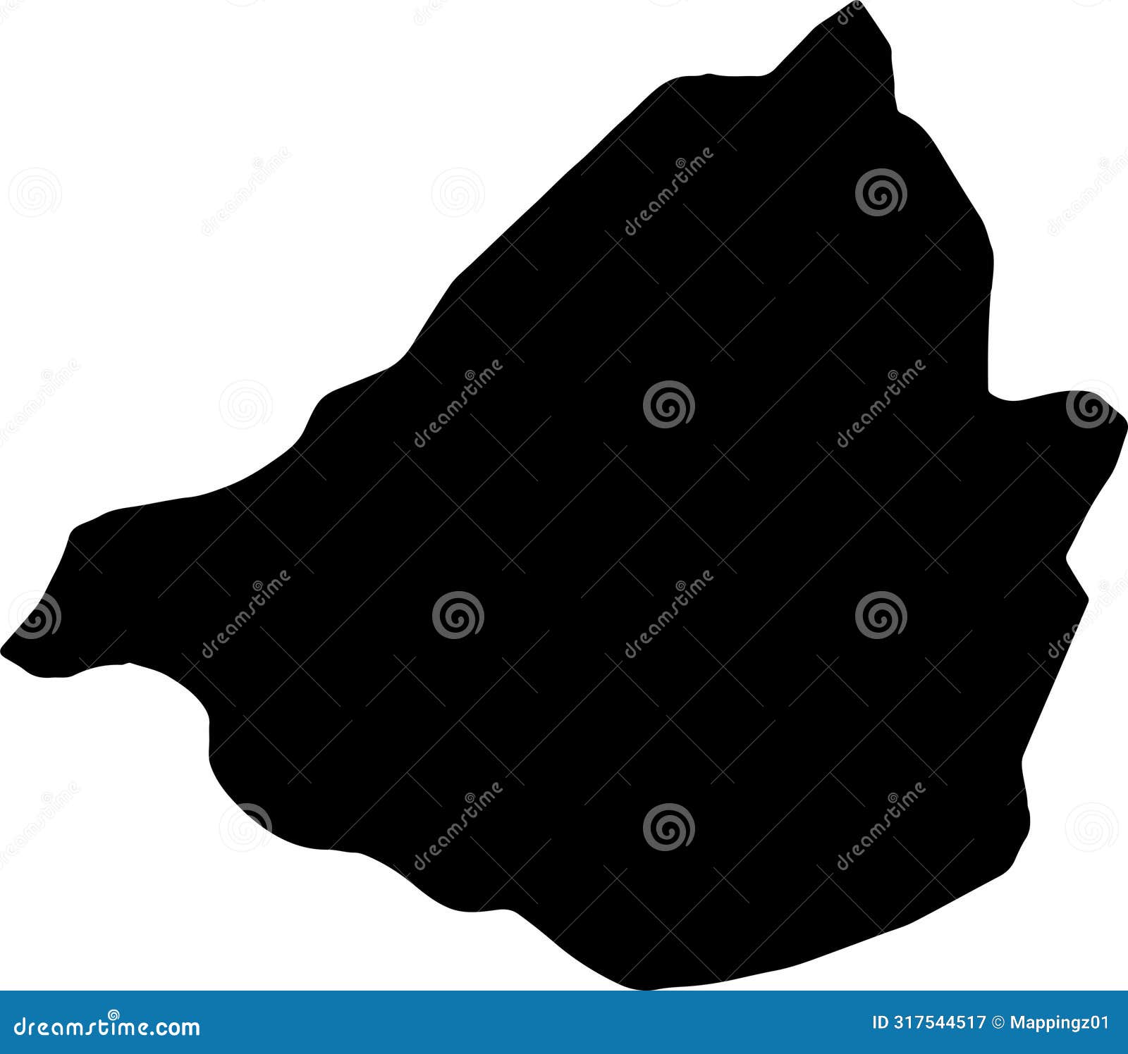 Cavite Philippines Silhouette Map with Transparent Background Stock ...