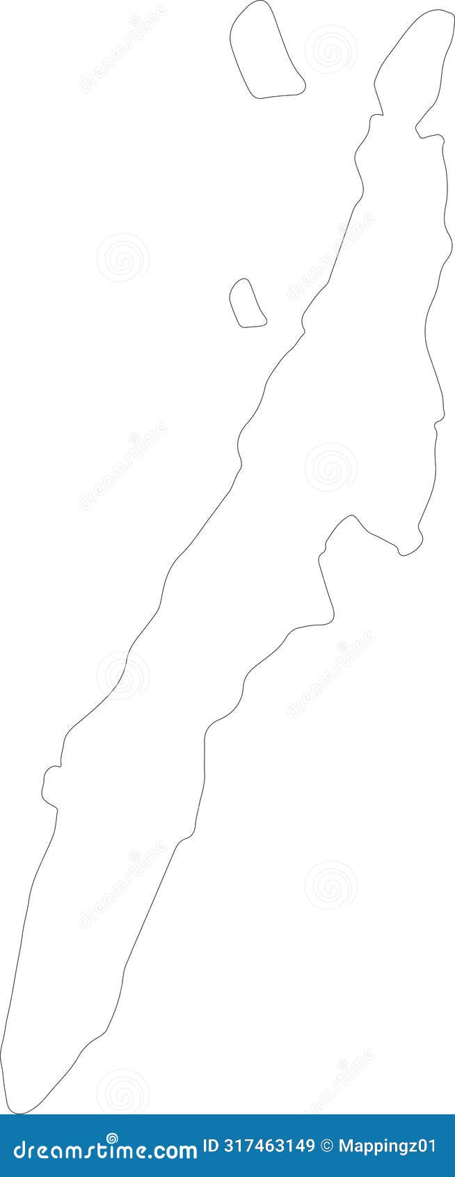 Cebu Philippines Outline Map Stock Vector - Illustration of icon, logo ...