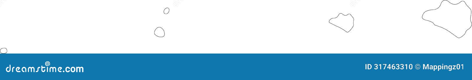 Colima Mexico Silhouette Map With Transparent Background Cartoon Vector ...