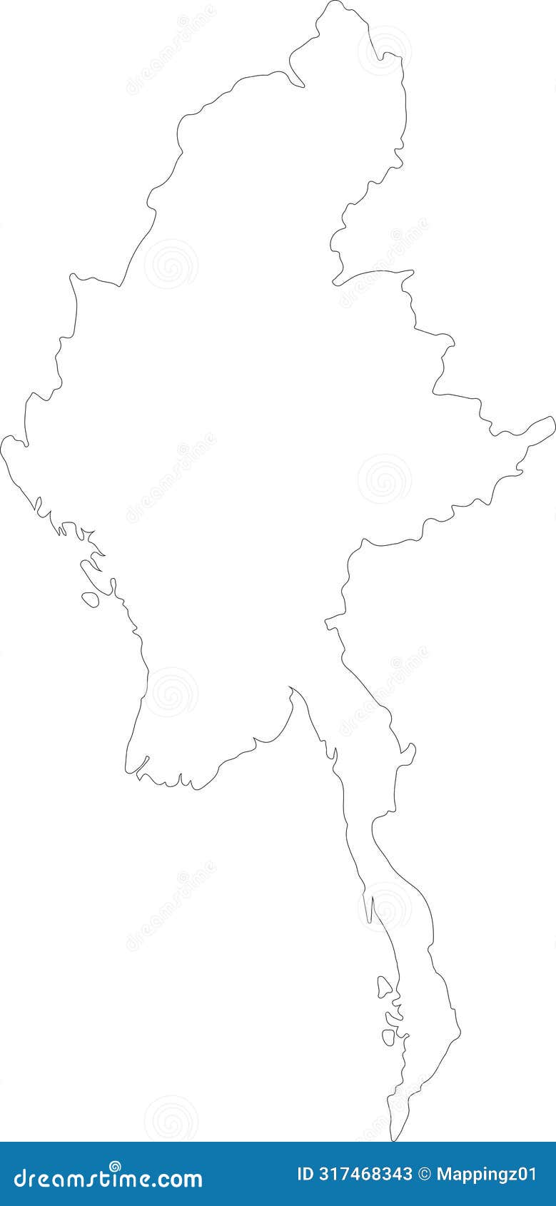 Myanmar outline map stock illustration. Illustration of transparent ... Myanmar outline map stock illustration. Illustration of transparent ...