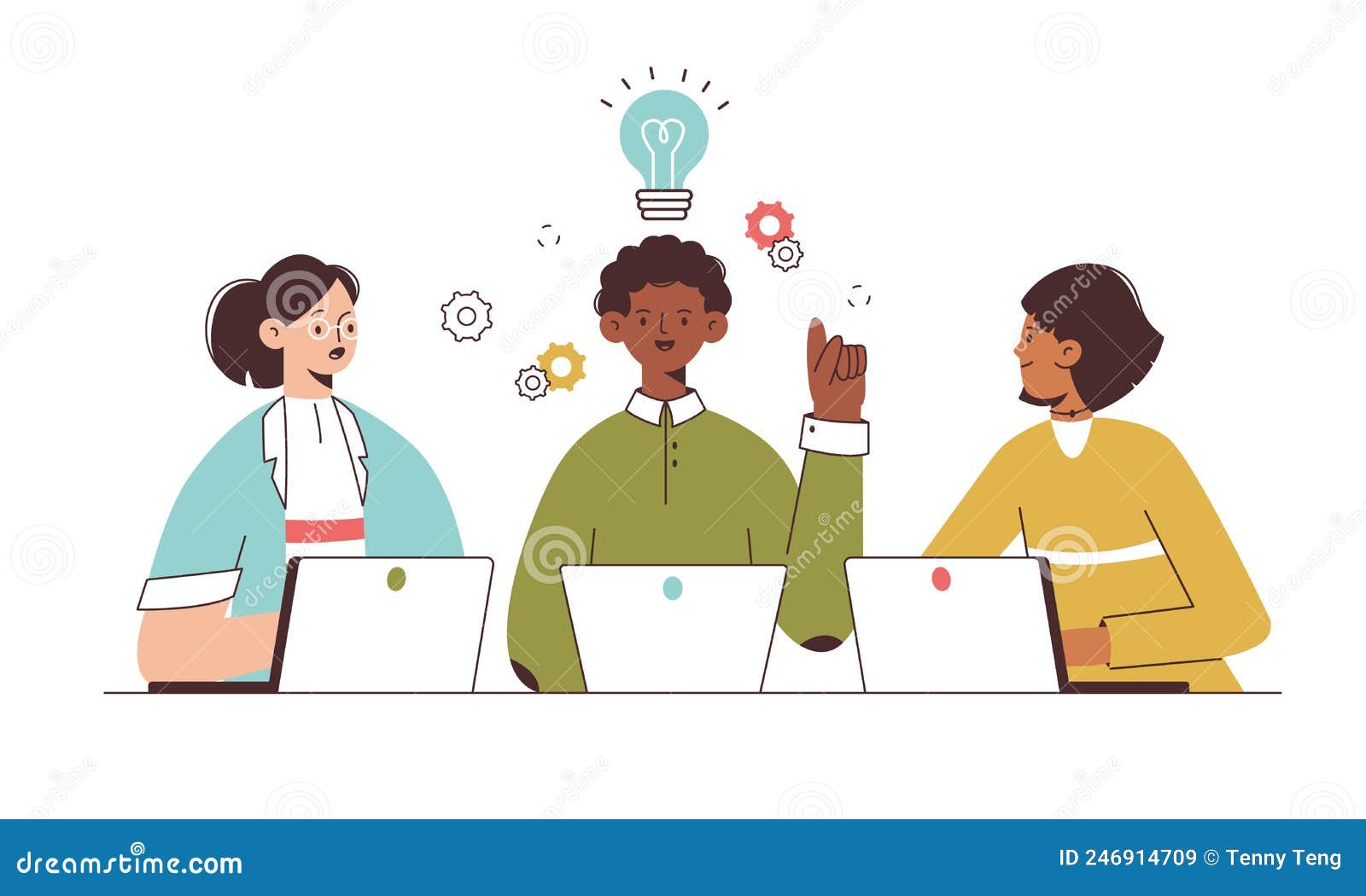 Outline Office Workers, Business Communication, Discussion and ...