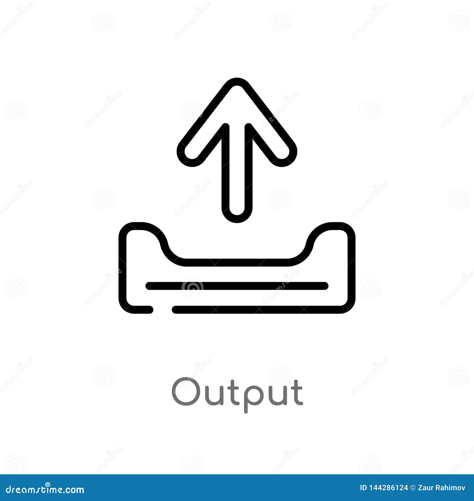 Output Vector Icon Isolated On Transparent Background, Linear Output ... Output Vector Icon Isolated On Transparent Background, Linear Output ...
