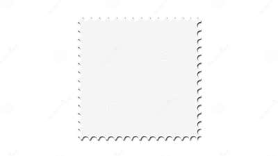 Outline of Postage Stamp stock illustration. Illustration of postage ...