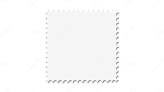 Outline of Postage Stamp stock illustration. Illustration of postage ...