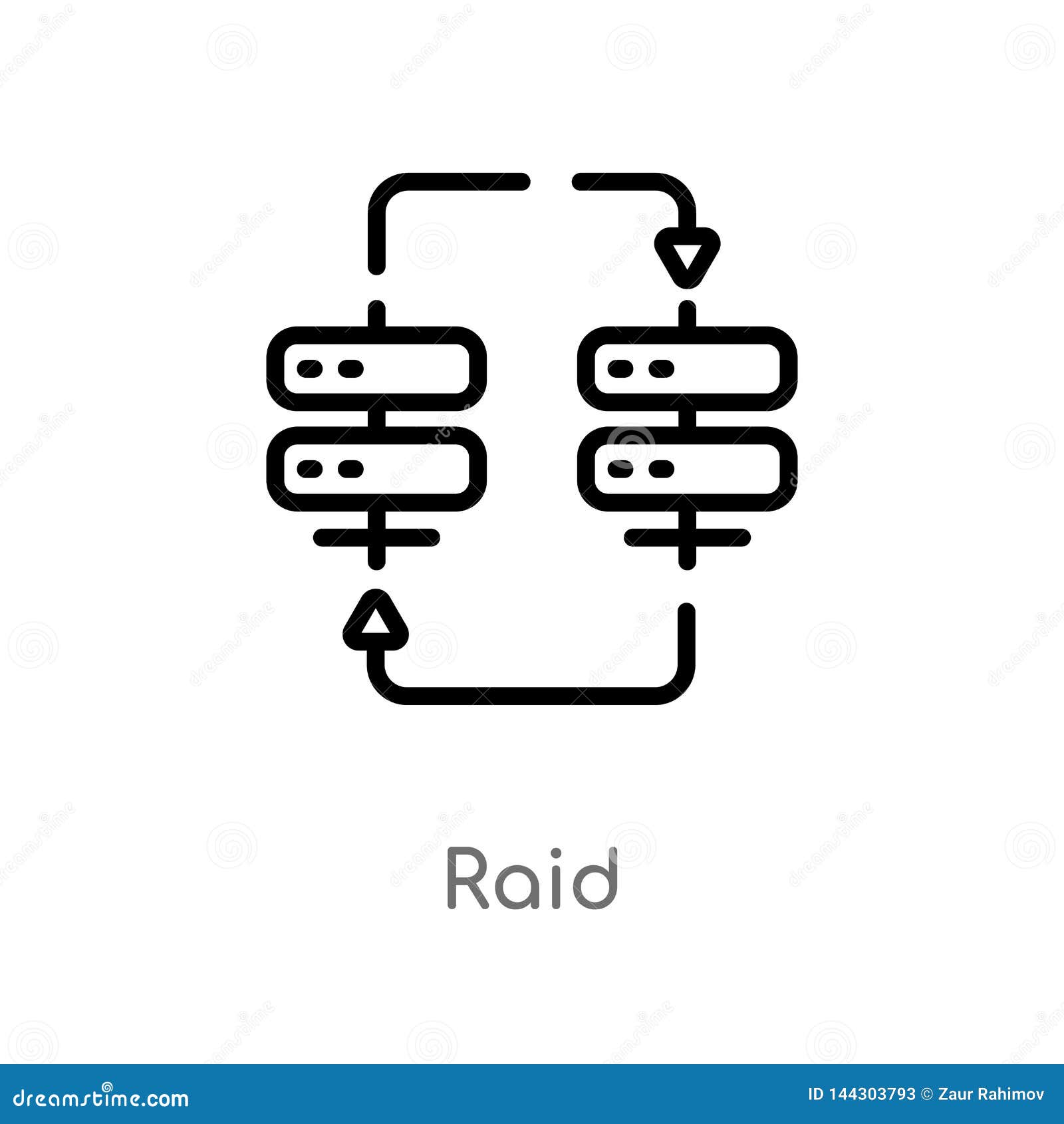 Raid Icon. Trendy Raid Logo Concept On White Background From Web ...