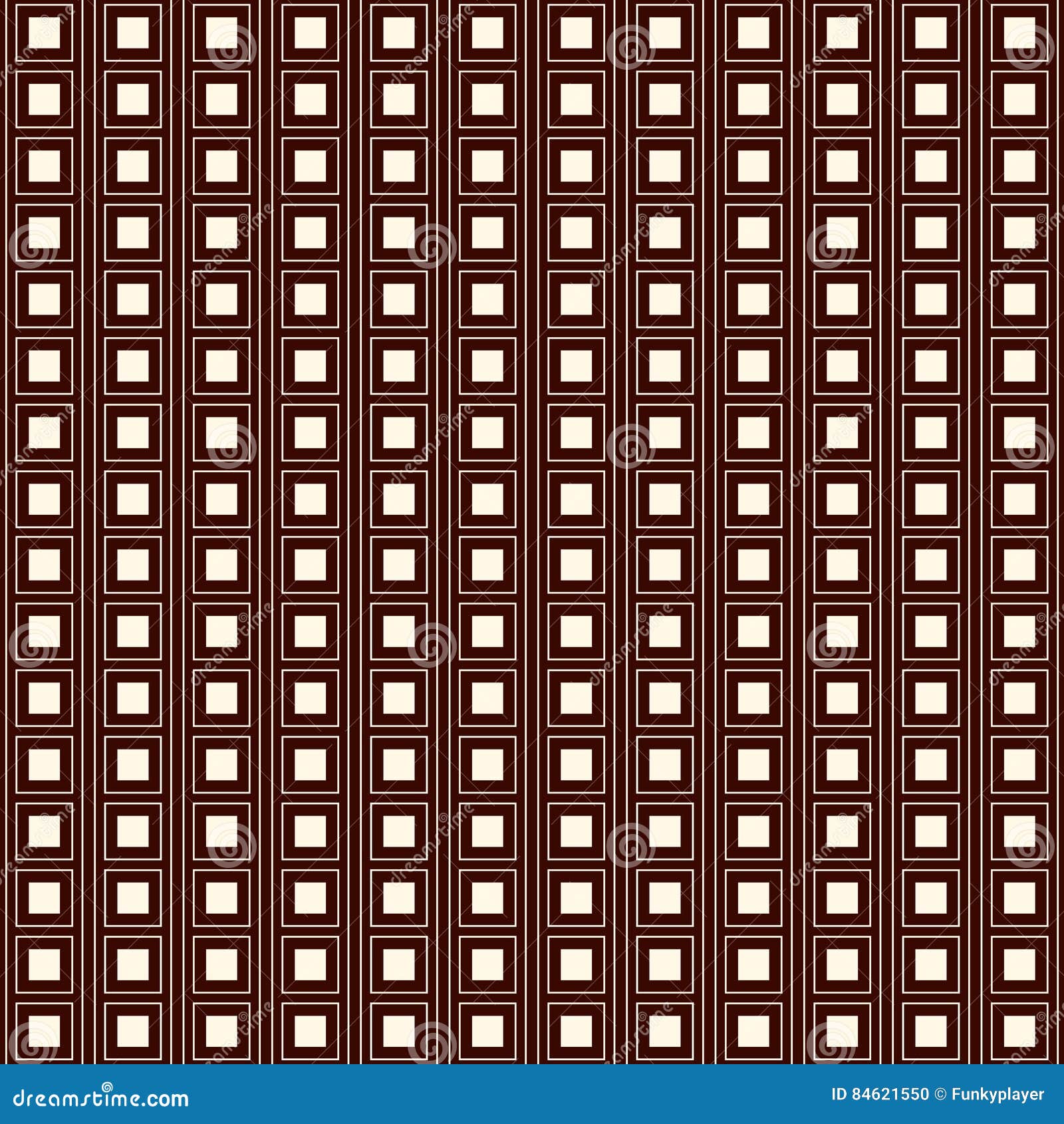 Outline Seamless Pattern with Simple Geometric Ornament. Repeated ...