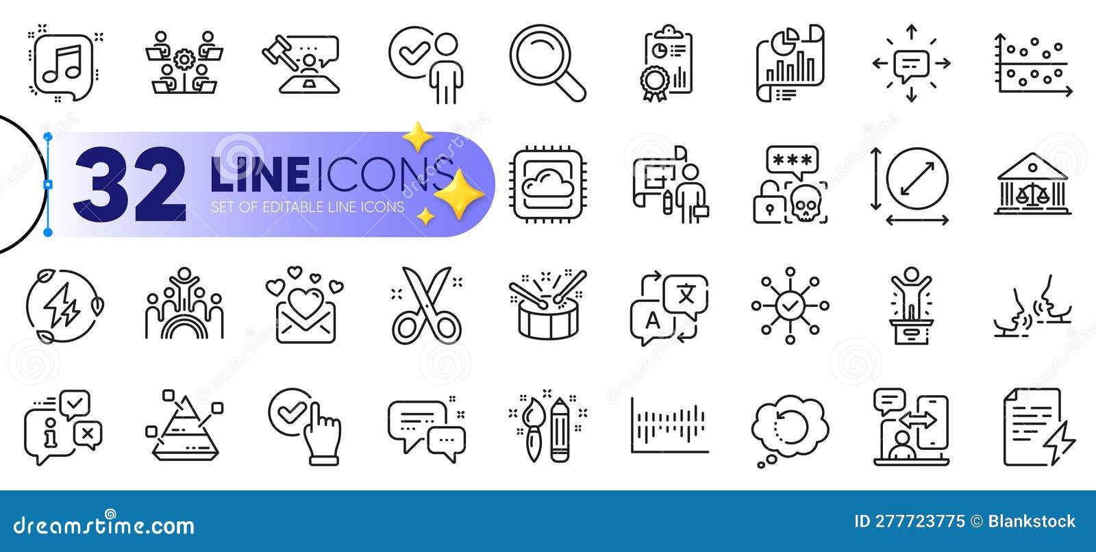 Outline Set of Recovery Data, Inclusion and Column Diagram Line Icons ... Outline Set of Recovery Data, Inclusion and Column Diagram Line Icons ...