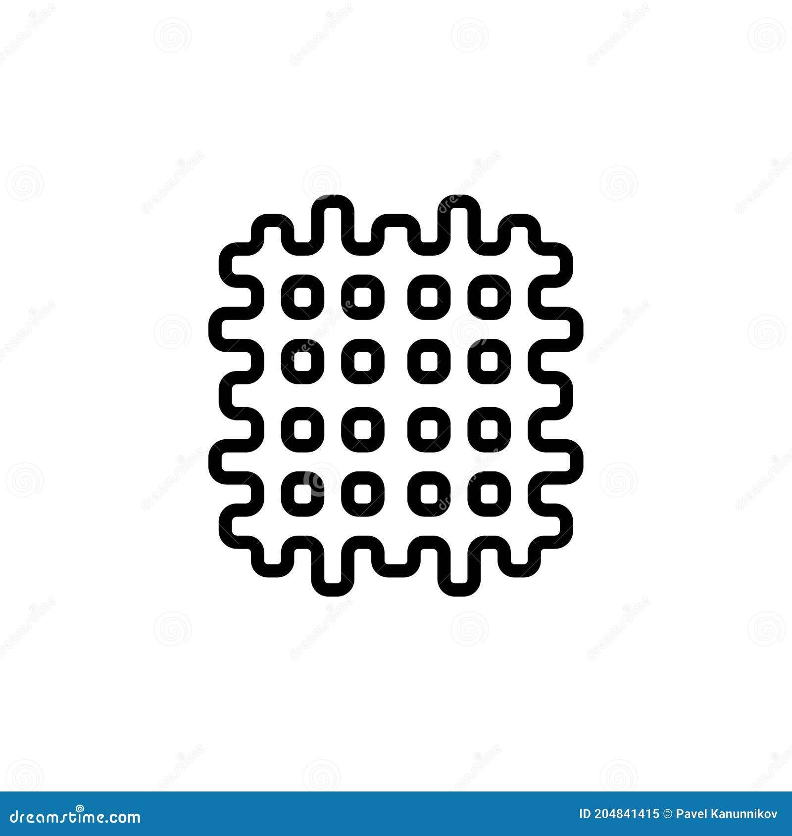 Vector Waffle Stitch Pattern | CartoonDealer.com #136667418