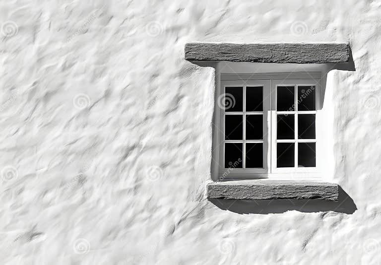 An Outline of the Soft Shadows Cast by Window Light Reflected on a ...