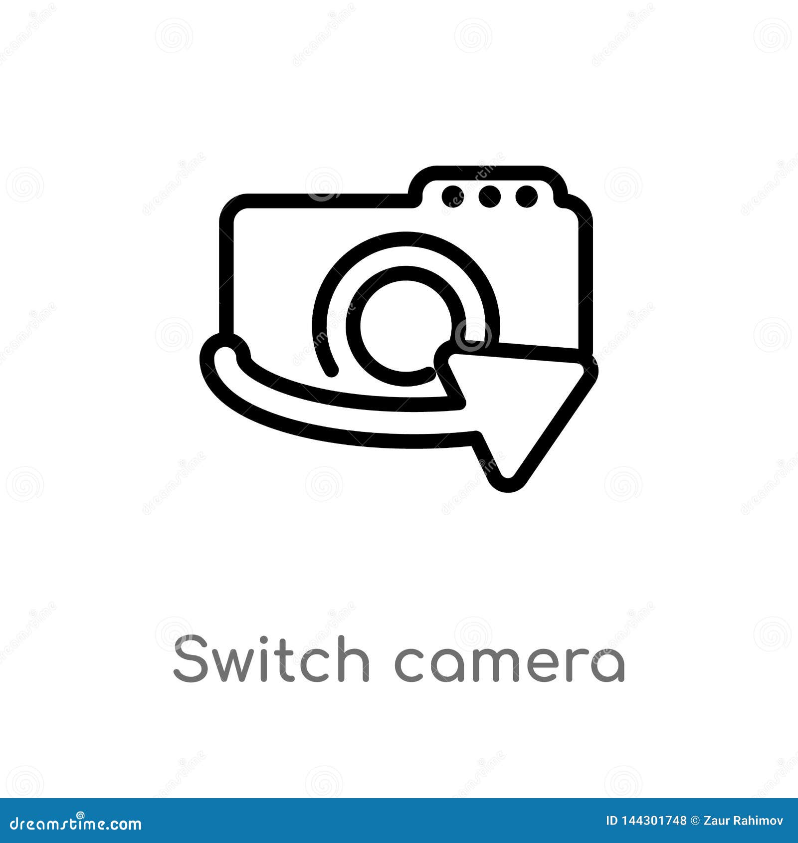Switch Camera Sign Icon. Element Of Image Sign For Mobile Concept And ...