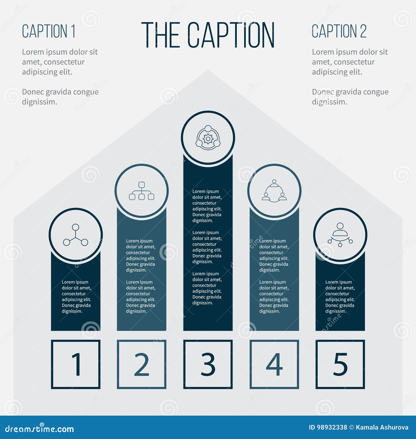 Outline Teamwork Set of Human, Group, Cogwheel and Other Vector Objects ...