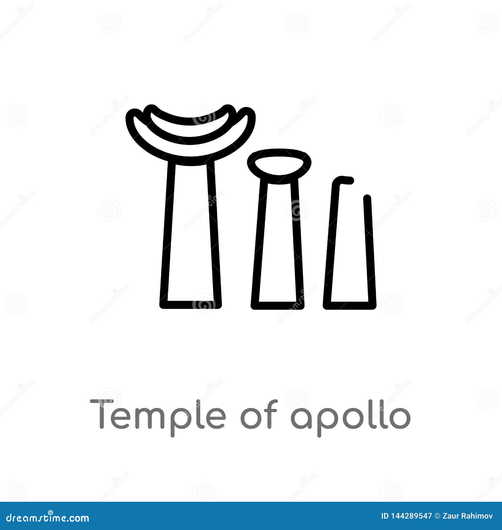 Apollo Vector Art Portrait. Shadow Drawing Of Greek God | CartoonDealer ...