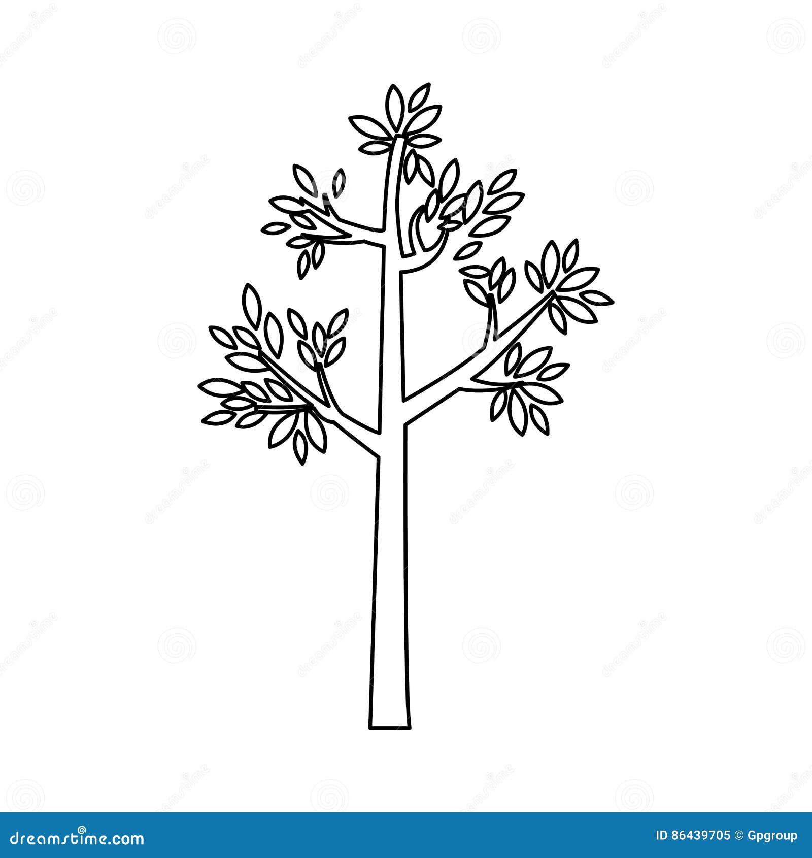 Outline Trunk Open Vector Icon. Isolated Black Simple Line Element ...