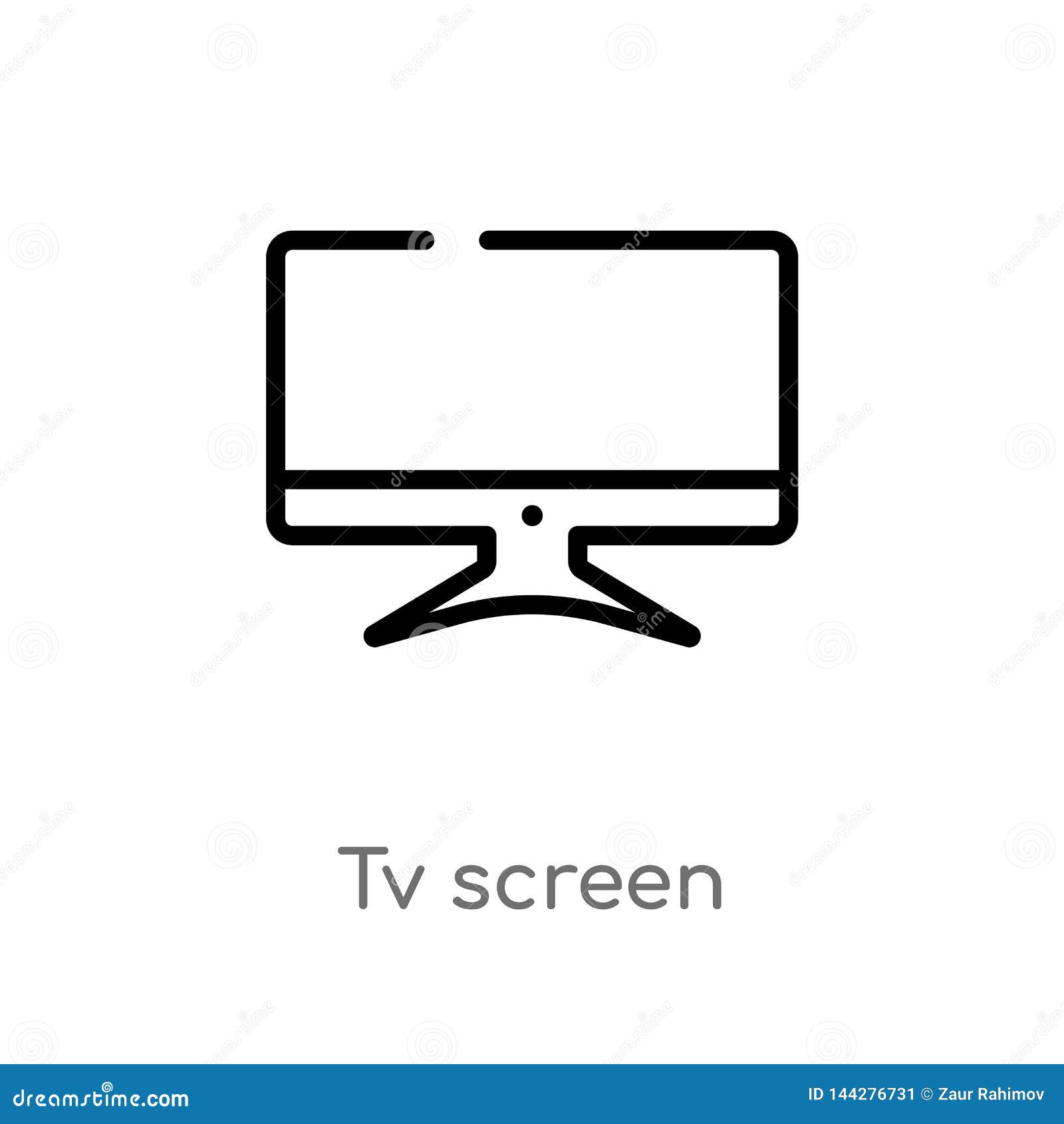 Tv Screen Outline Stock Illustrations – 1,245 Tv Screen Outline Stock ...