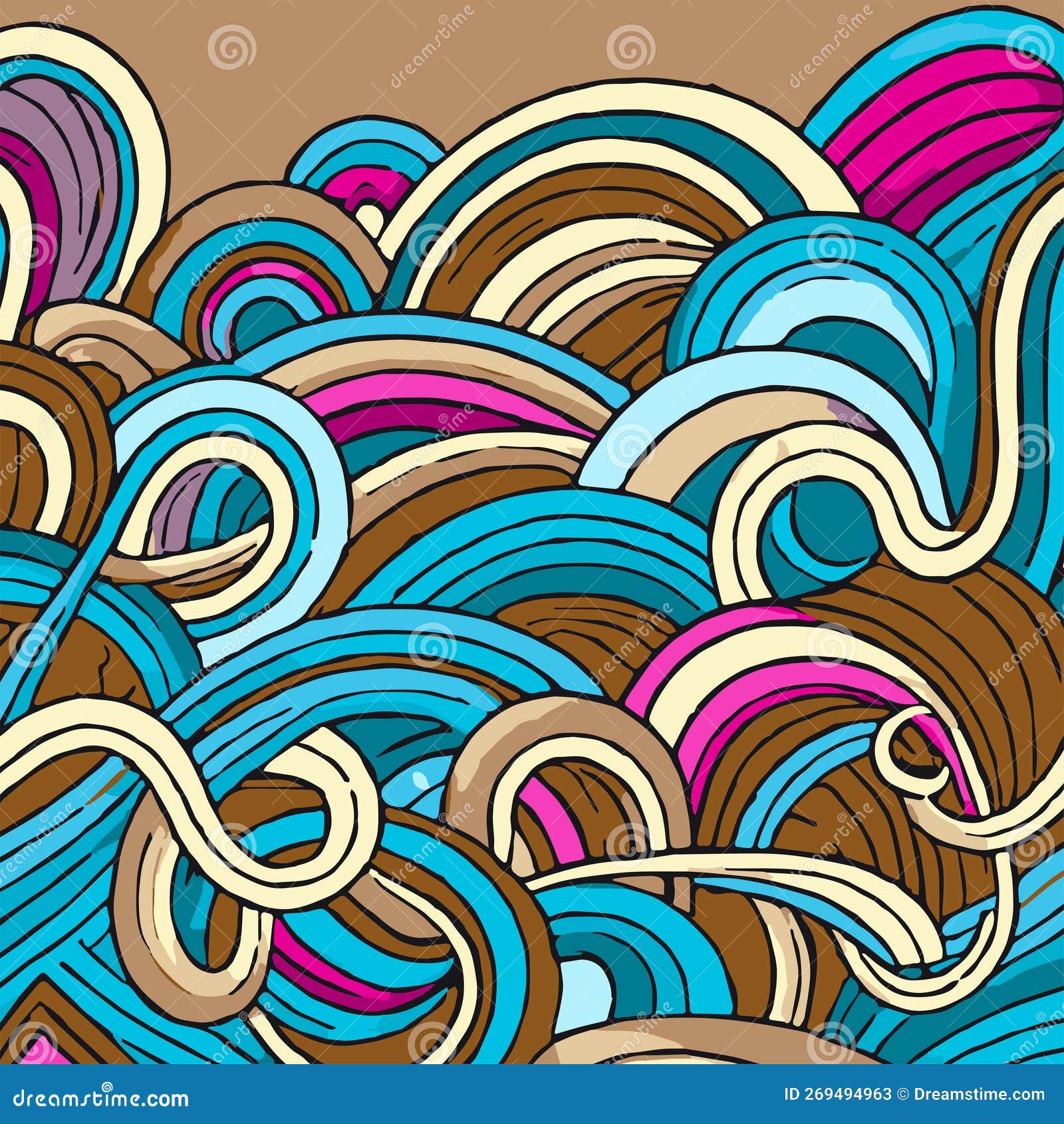 Colourful Random Doodles