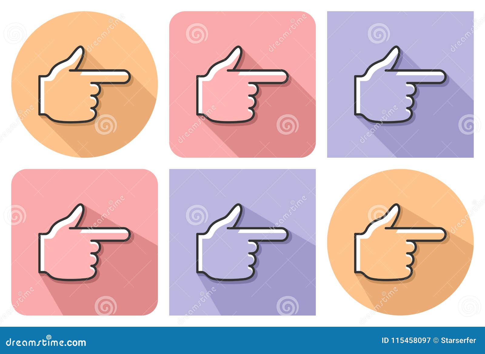 Forefinger Pointing Up Gesture Vector Sketch, Hand Drawn Isolated ...