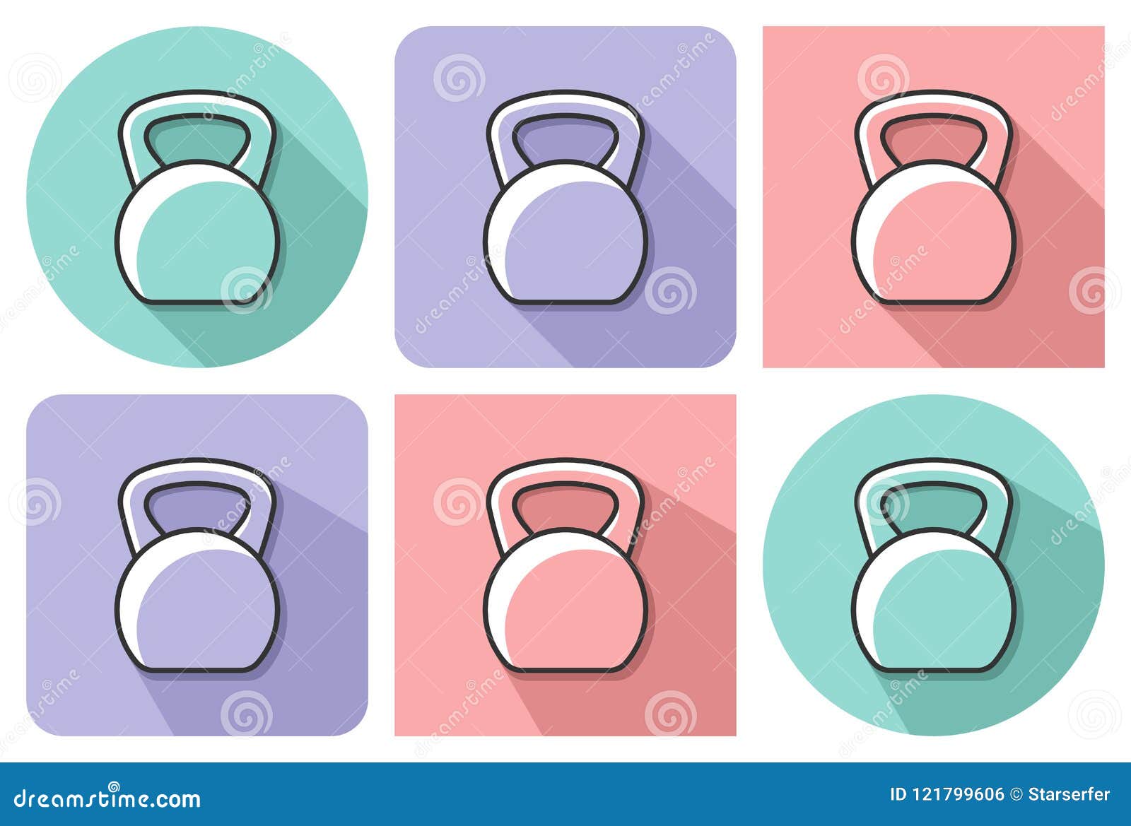 Outlined icon of weight stock vector. Illustration of pictogram - 121799606